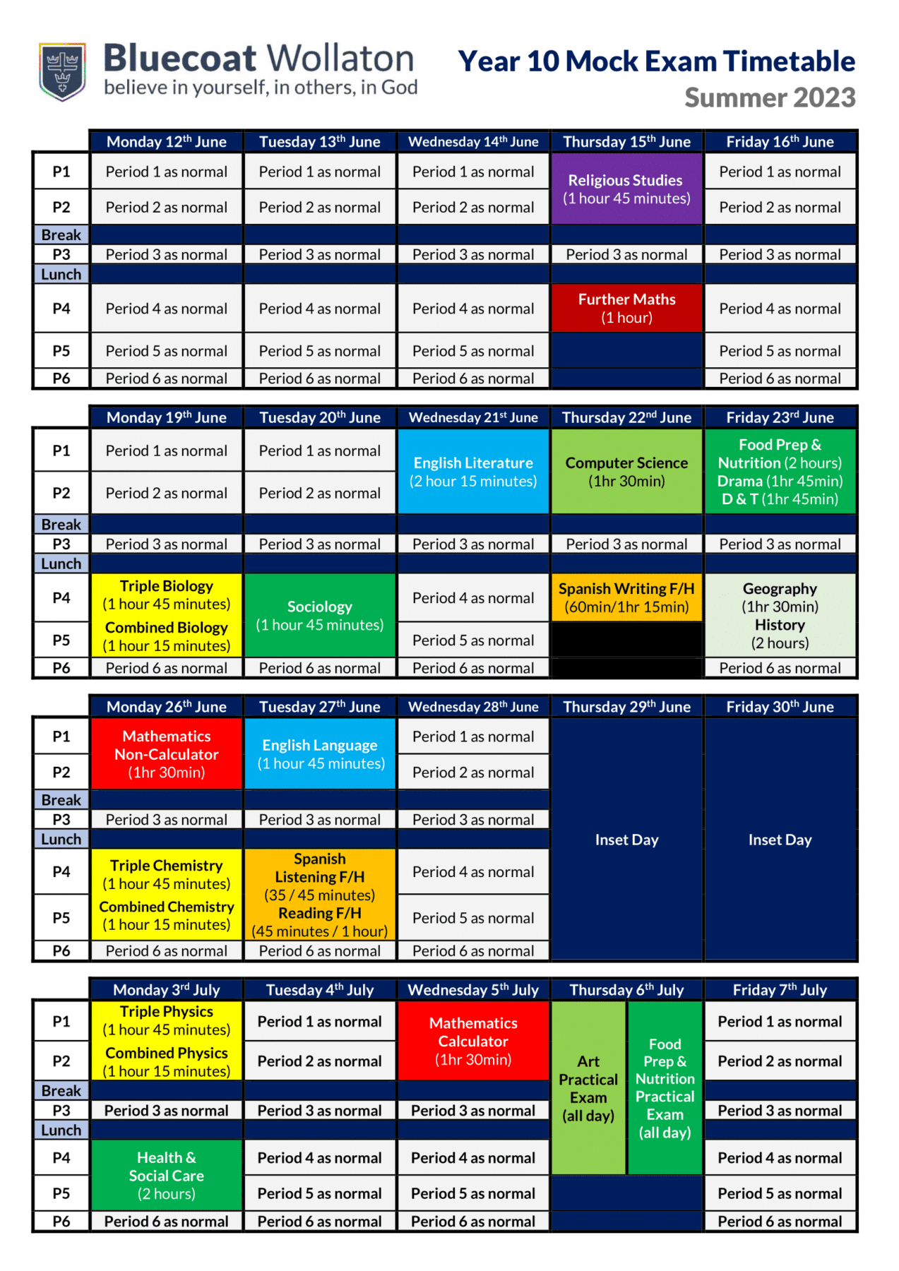 GCSE Mock Exams Bluecoat Wollaton Academy gcse-mock-exams-bluecoat-wollaton-academy